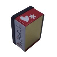 China Disney Mickey Mouse Rectangular Tin Box With Hinged Lid For Cookie Storage Packaging for sale