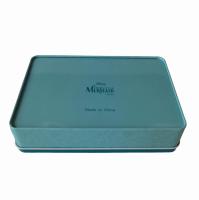 China OEM Rectangle Puzzle Tins 3D Embossing Rectangular Tin Containers for sale