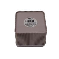 China Tailored Square Tin Box Can With Removable Lid Offset CMYK Printing for sale