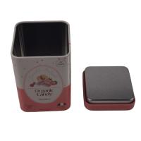 China OEM ODM Personalized Small Square Tin Box With Lid Candy Tin Packaging for sale