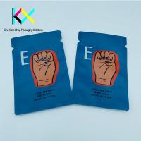 China Sustainable Custom Flat Pouch Packaging With Laser Score Matte Surface for sale
