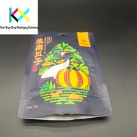 China High Temperature Digital Printed Seed Packaging Pouch With Hang Hole for sale