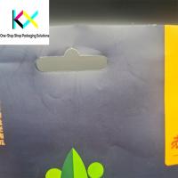 China High Temperature Digital Printed Seed Packaging Pouch With Hang Hole for sale