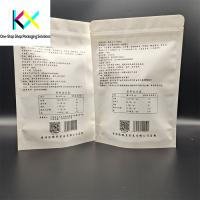 China Moisture Proof Recyclable Rotogravure Printed Pouches With Window for sale