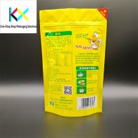 China Ziplock Doypack Stand Up Pouch Biodegradable Packaging Bags Moisture Proof for sale