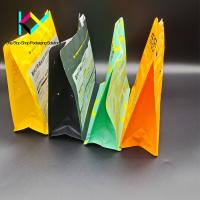 China Side Zipper Eco Friendly Tea Bag Packaging with Customizable Flat Bottom in Various Sizes for sale