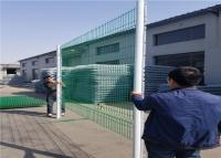 China Triangle Bending Welded Wire Mesh Fence 1.0-2.5m Height with 3.8-6.5mm Wire Diameter for Industrial Safety for sale
