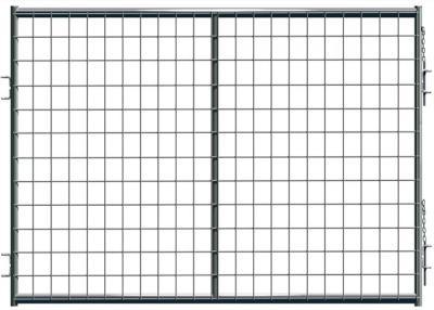 China Strong Frame Corral Fence Panels 0.8-3m Width with Galvanized Loop Feet and 4mm Wire Mesh for sale
