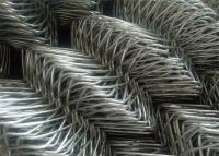 China Non-Corrosive Galvanized Knuckled Chain Link Wire Mesh Fencing 2.0-4.8mm Wire Thickness 0.5-2m Width for sale