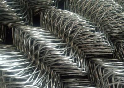 China Non-Corrosive Galvanized Knuckled Chain Link Wire Mesh Fencing 2.0-4.8mm Wire Thickness 0.5-2m Width for sale