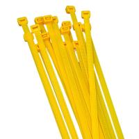 China 10 Inch 120LB Heavy Duty Cable Zip Ties 7.6*250mmm 100 Pcs Black white Multicolored Multi-Purpose Plastic Fasteners Wire Strap for sale