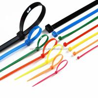 China 10 Inch 120LB Heavy Duty Cable Zip Ties 7.6*250mmm 100 Pcs Black white Multicolored Multi-Purpose Plastic Fasteners Wire Strap for sale