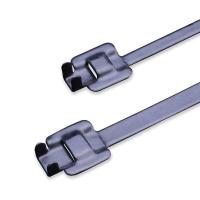 China Durable Self-Locking Cable Tie Plastic Coated Metal with Steel and Stainless Steel for sale