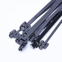 China Durable Self-Locking Cable Tie Plastic Coated Metal with Steel and Stainless Steel for sale