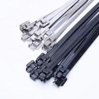 China Durable Self-Locking Cable Tie Plastic Coated Metal with Steel and Stainless Steel for sale