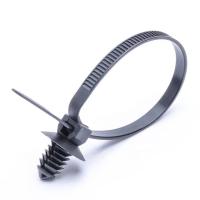 China 150mm/100mm Length Plastic Cable Wire Ties Resuable Plastic Tie Wraps for sale