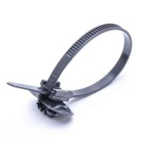 China 150mm/100mm Length Plastic Cable Wire Ties Resuable Plastic Tie Wraps for sale