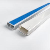 China Pvc Cable Trunking Cable Channel Wiring Duct with Sticker for sale