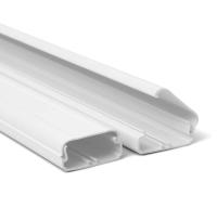 China Pvc Cable Trunking Cable Channel Wiring Duct with Sticker for sale