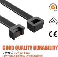 China 14 Inch Double Sided Zip Ties 350mm Length Environmental Friendly for sale