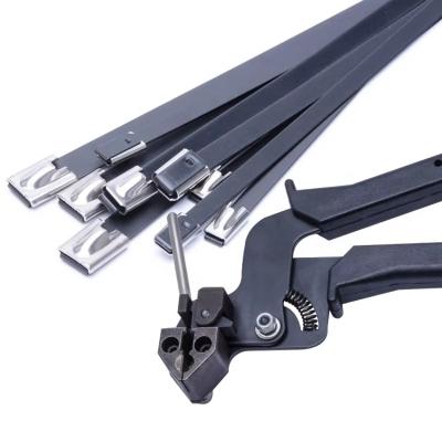 China 304 Ball Lock Stainless Steel Zip Ties 5.6*150mm High Durability for sale