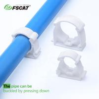 China Durable Plastic Water Line Clamps Lightweight Smooth Customized Size for sale