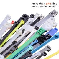 China 100mm Length Colour Cable Ties 2.5mm Width High Durability For Industry for sale