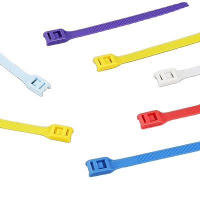 China Flexible Plastic Slip Ties Self Locking Standard Sizes Professional Versatile for sale