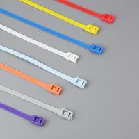 China 400mm Length Colour Cable Ties Nylon PA66 UV Resistant For Outdoor Use for sale