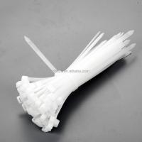 China 18 Lb 4 Inch Self Locking Cable Ties Black Outdoor Eco Friendly for sale