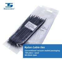 China Standard Mountable Head Cable Tie 4.8*160MM Nylon Tie Wrap Customized for sale