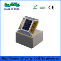 China Professional movable solar traffic warning light  red blue LED with CE certificate for sale