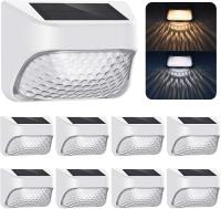 China Monocrystalline Solar Powered Panel Landscape Wall Lights PC Lens Graduated for sale