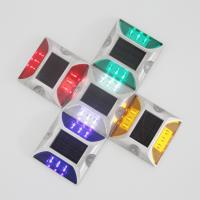 China Aluminum Solar Pavement Light Traffic Warning Road Stud For Roadside for sale