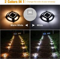 China Waterproof solar led light Set with Warm White/Cold White Glow for sale