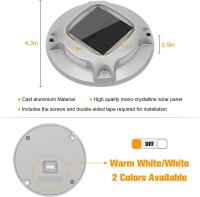 China Waterproof solar led light Set with Warm White/Cold White Glow for sale