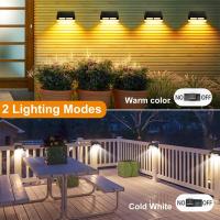 China IP65 Waterproof Solar Wall Light with Durable Ternary Lithium Battery for sale