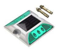 China Road Highway Solar Road Stud Cat Eyes Reflector Delineator Light for sale
