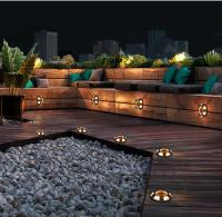 China Aluminum  IP 67 Powered Solar Dock Lights Solar Deck Post Lights for sale