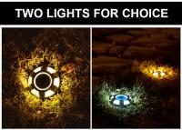 China IP68 Waterproof Solar Powered Constant Bright Multiple Lighting Solar Dock Light for sale