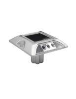 China Aluminum Waterproof LED Reflective Ground Light Path Deck Dock Warning Light Solar Powered Road Stud for sale
