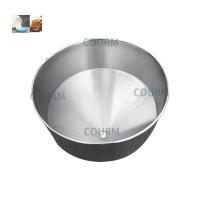 China Thickened stainless steel extra large funnel industrial grinding mill large diameter feed filling funnel customized for sale