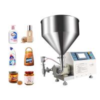 China Small Juice Production Machine Semi Automatic Filling Machine for Engine Oil Piston Pump Bottle Liquid Filling Machine 5-5000ML for sale