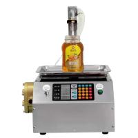 China Semi-automatic Hand Sanitizer Gel Gear Pump Face Cream Lotion Ketchup Thick Paste Filling Weighing Machine Juice Machine for sale