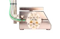 China Smart quantitative weighing filling machine automatic peeling for acid-base and corrosive sanitizer disinfector liquid 50-15000 for sale