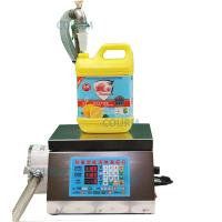 China Smart quantitative weighing filling machine automatic peeling for acid-base and corrosive sanitizer disinfector liquid 50-15000 for sale