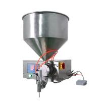 China Processing and Production of Semi-automatic Bottled Liquid Filling Machine Conveyor Line Beer GTX Series Paste Filling Machine for sale