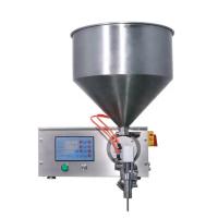 China Processing and Production of Semi-automatic Bottled Liquid Filling Machine Conveyor Line Beer GTX Series Paste Filling Machine for sale