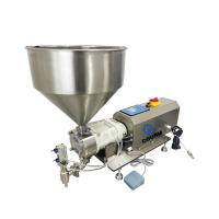 China Processing and Production of Semi-automatic Bottled Liquid Filling Machine Conveyor Line Beer GTX Series Paste Filling Machine for sale