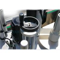 China COURM automatic double sides and top sides labeling machine for round or flat bottles carton boxes bucket  cups high quality for sale